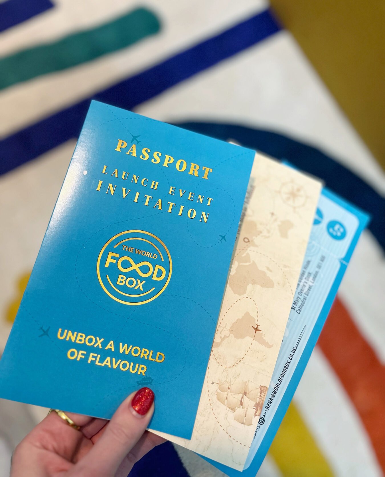 Surya Foods Launch the first World Food Box Launch onboard the Golden ...